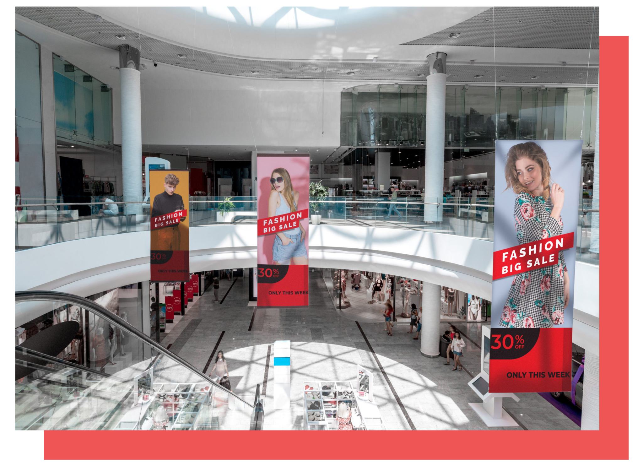 Mall Signs - Sugarland Sign Company
